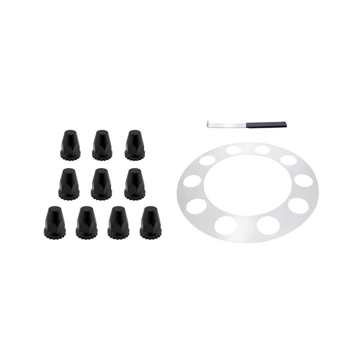 Rear Axle Covers: Alcoa Aero Full-Moon Rear Axle Cover Kit w/ Thread-on ...