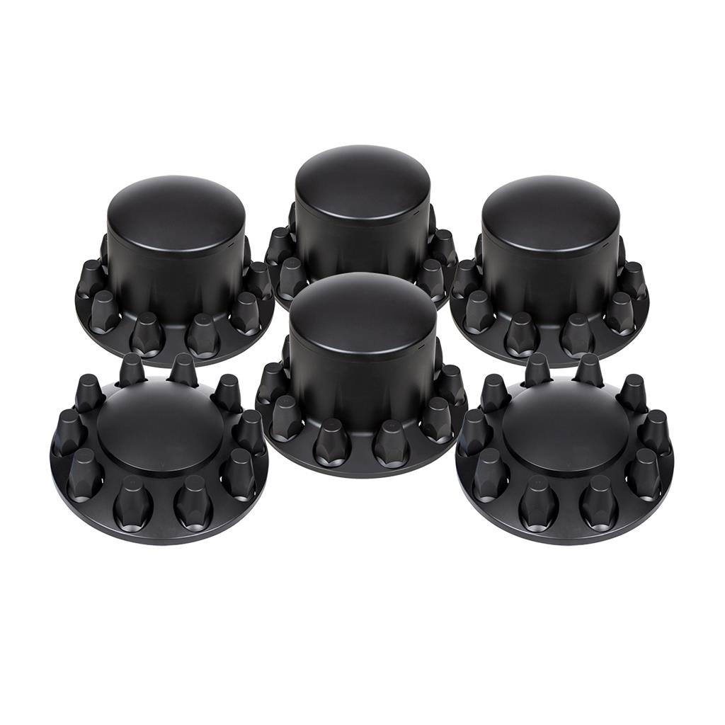 Rear Axle Covers: Dome Axle Cover Kit with 33 mm Thread-On Nut Covers ...