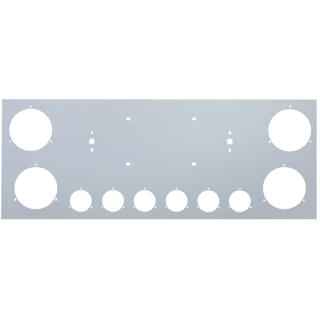 Rear Light Panels & Light Bars: Rear Center Panel with 10 Red LED Abyss ...