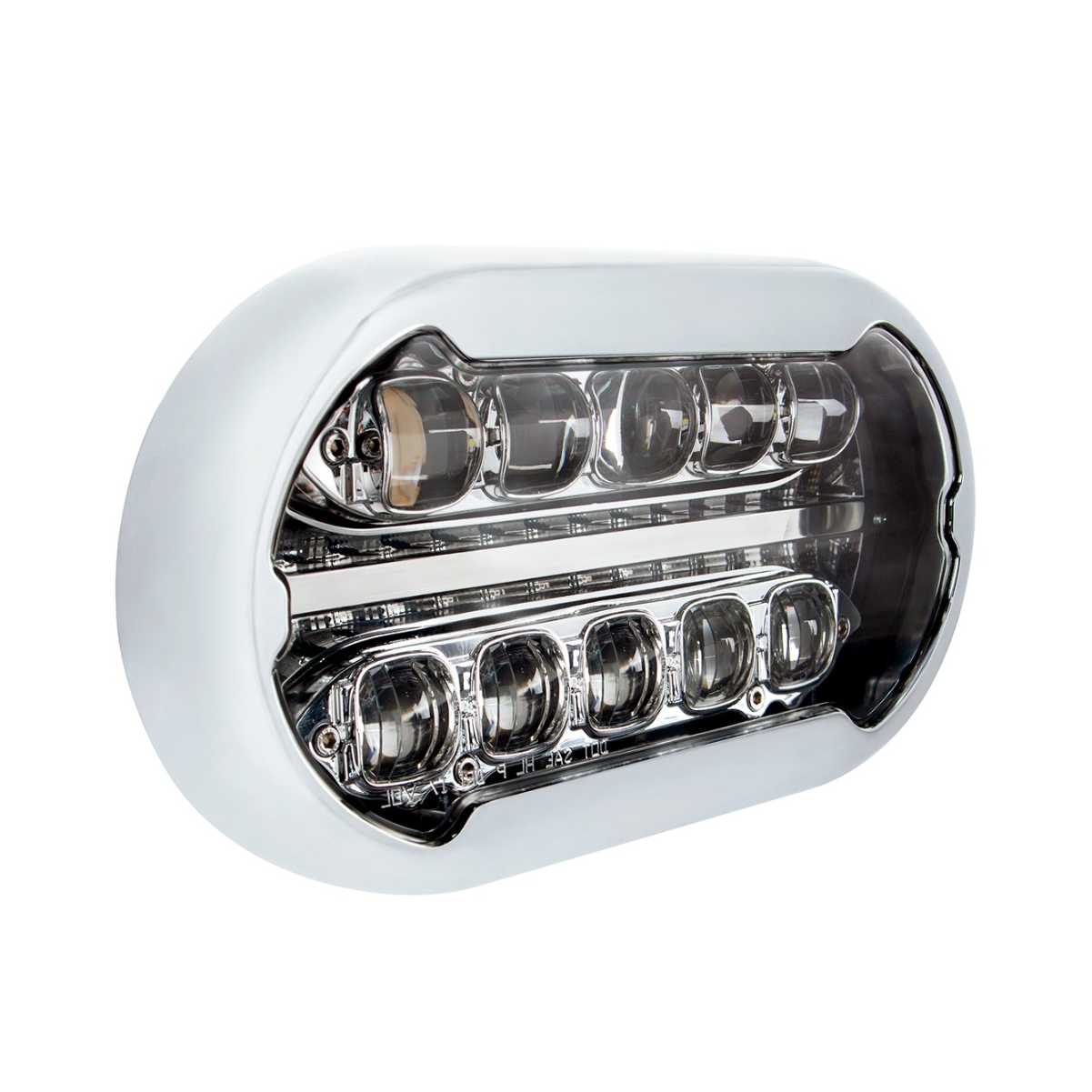 Bulbs: Full ULTRALIT LED Projector Headlight Module with Chrome Bezel ...
