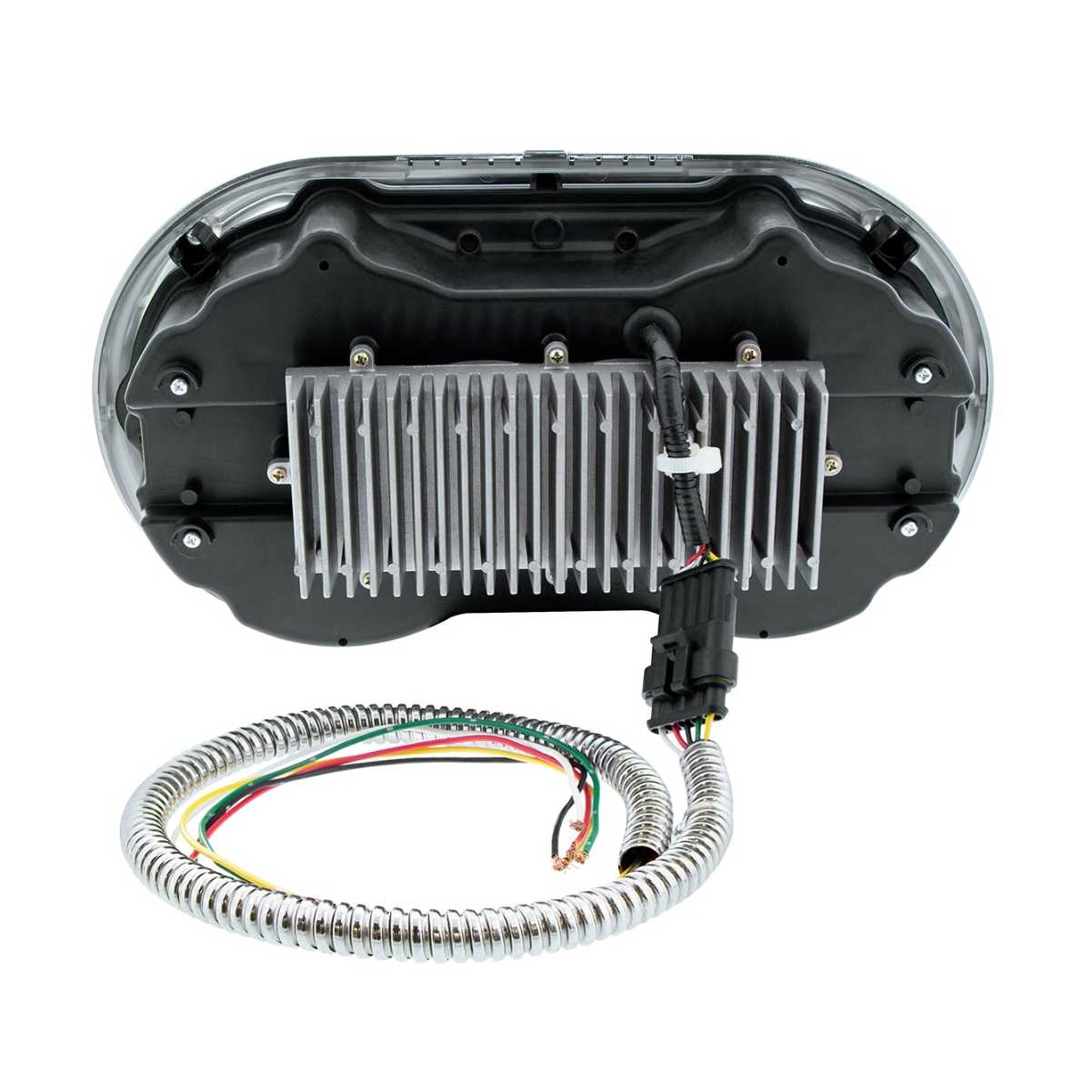 Bulbs: Full ULTRALIT LED Projector Headlight Module with Chrome Bezel ...