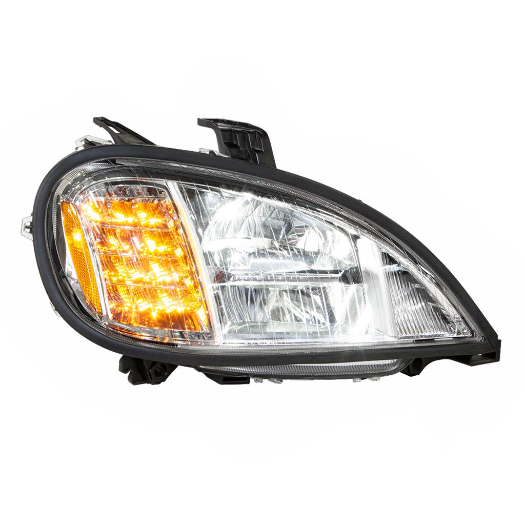 Headlights: Full LED Headlight for 2001-2020 Freightliner Columbia ...