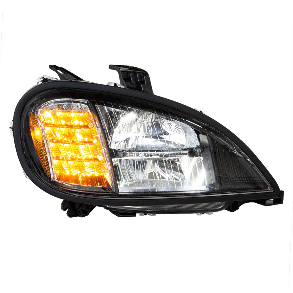 Headlights: Full LED Headlight for 2001-2020 Freightliner Columbia ...