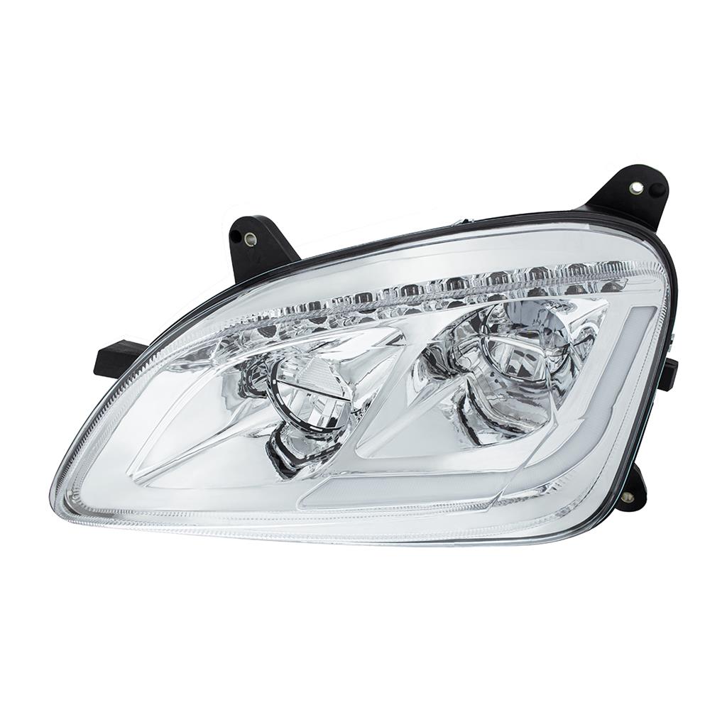 Headlights: LED Headlight w/ Sequential LED Turn Signal for Peterbilt ...