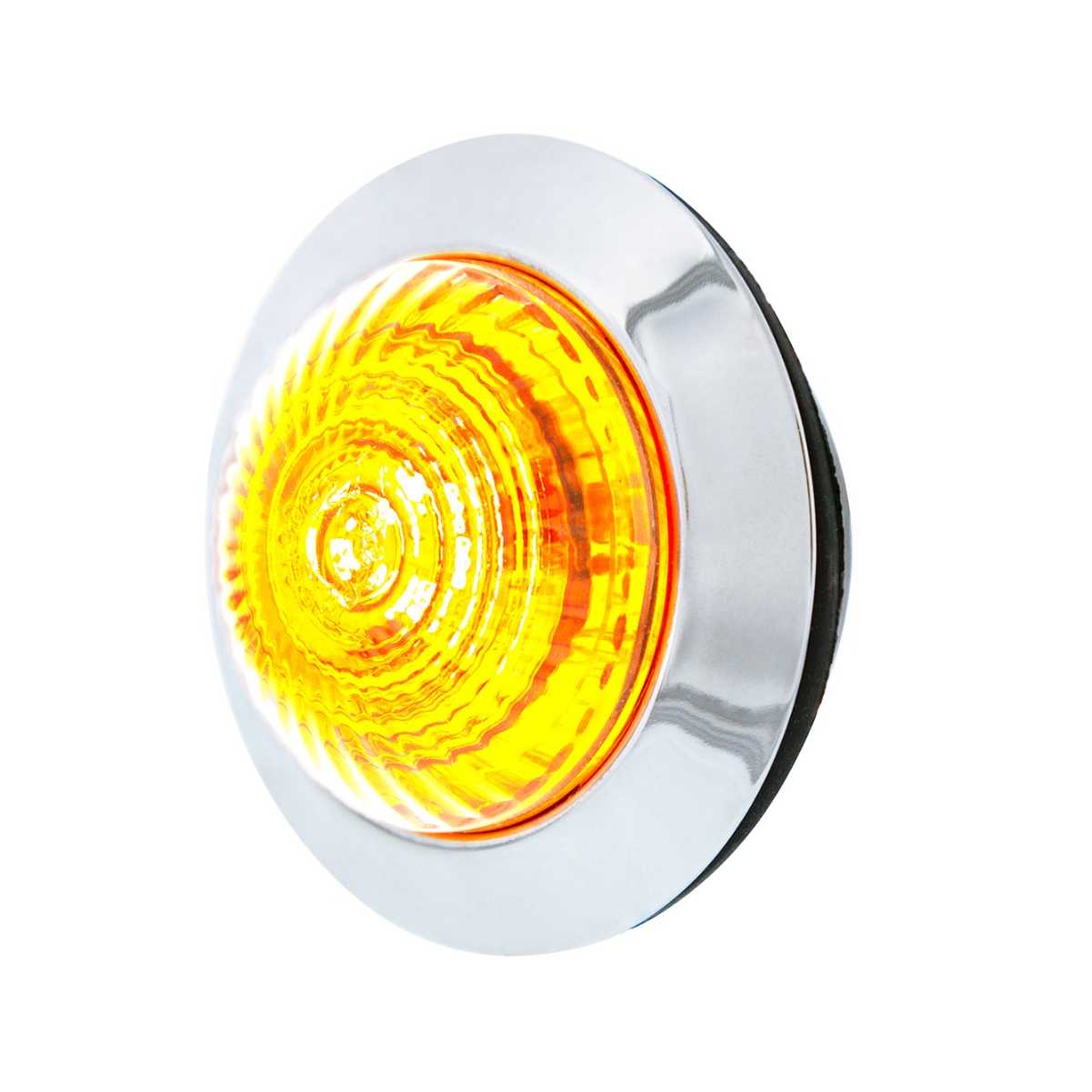 Clearance & Marker Lights: 6 Amber LED 1-1/4 Inch Dual Function ...