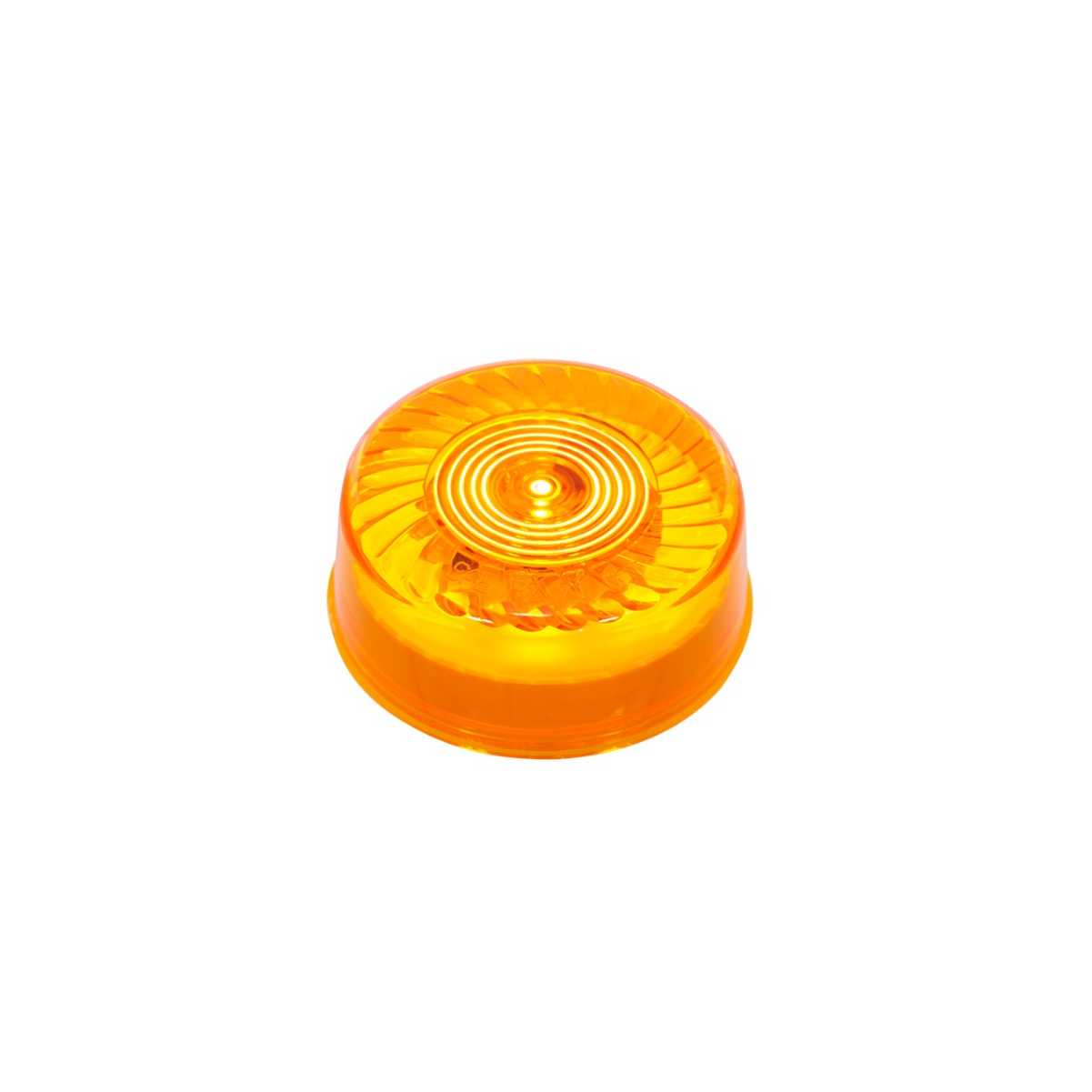 Clearance & Marker Lights: 7 Amber LED 2 Inch Round Turbine Clearance ...