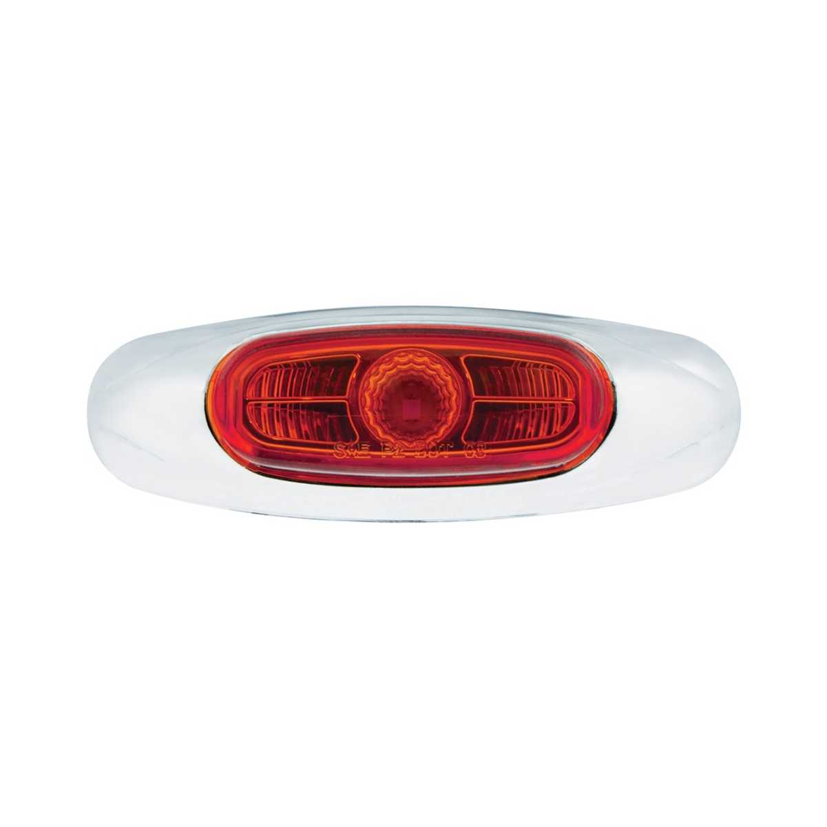 Clearance & Marker Lights: 3 Red LED Viper Eye Clearance Marker Light ...