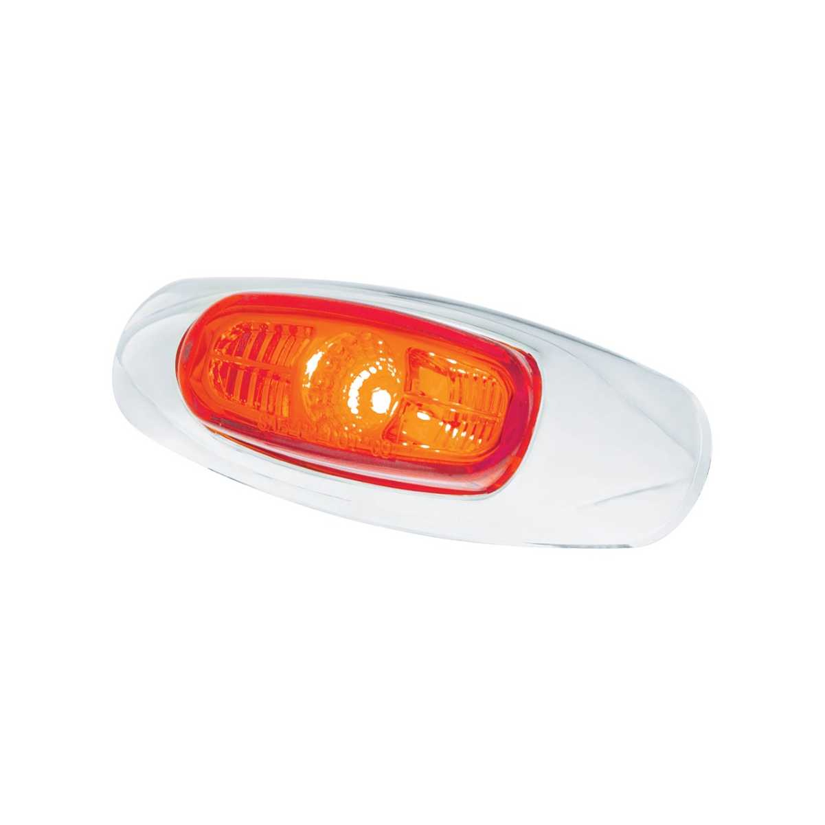 Clearance & Marker Lights: 3 Red LED Viper Eye Clearance Marker Light ...