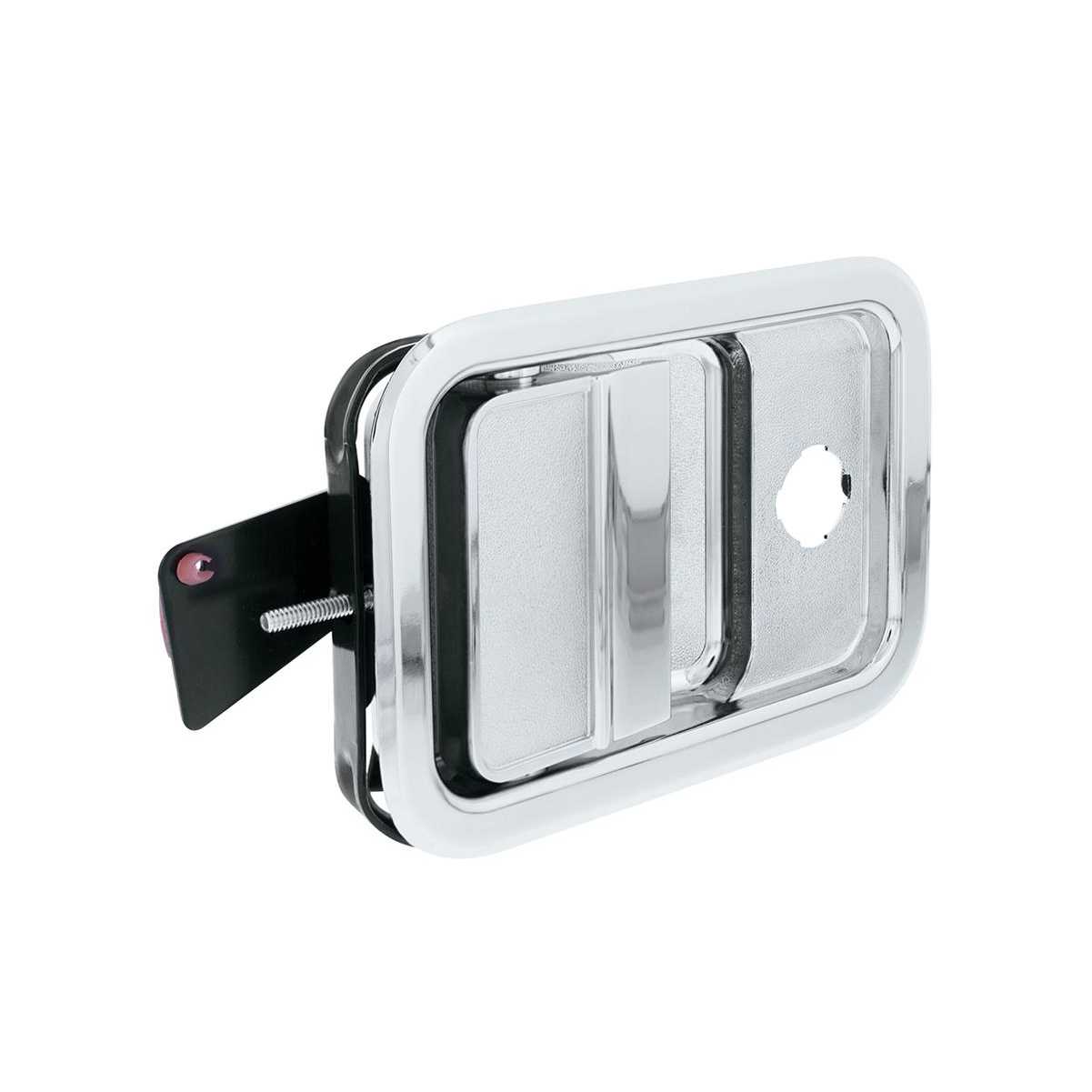 Trims: Exterior Door Handle - 1 Inch Lock Cutout for Freightliner ...