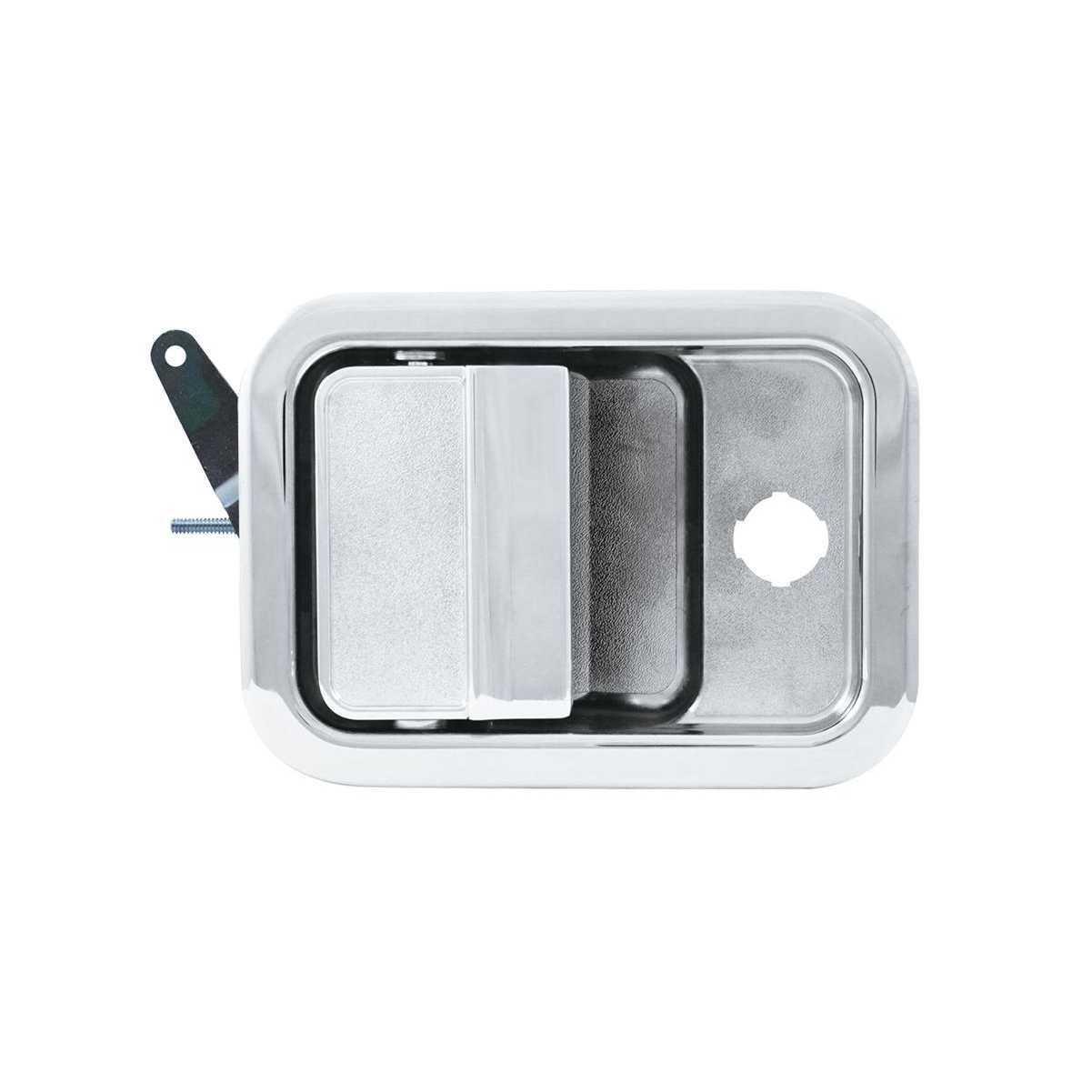 Trims: Exterior Door Handle - 7/8 Inch Lock Cutout for Freightliner ...