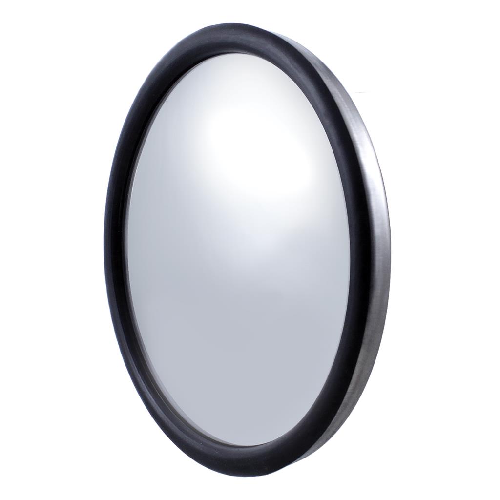 Mirrors & Accessories: 8 1/2 Inch Stainless Convex Mirror - 150R Radius
