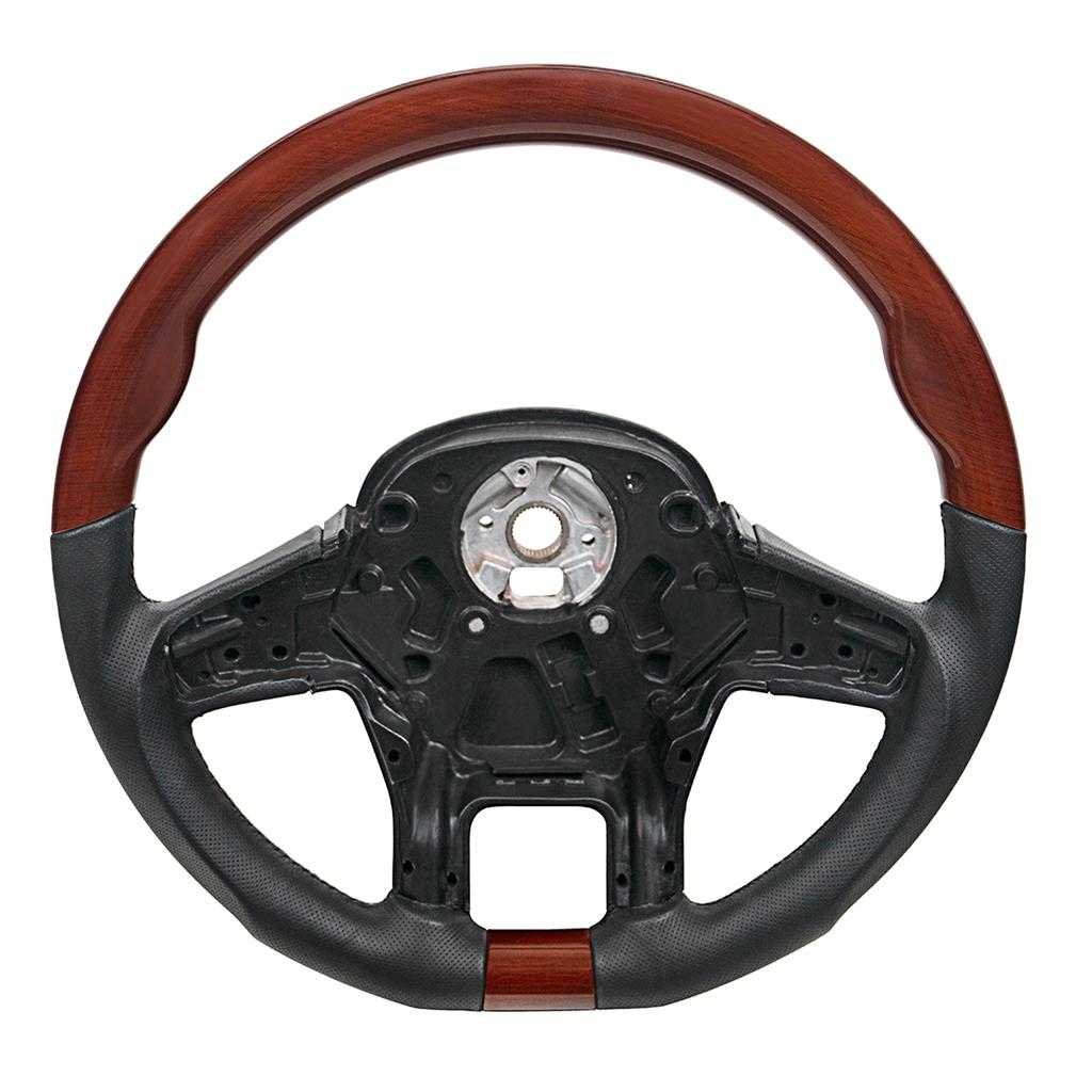 Steering Wheels: 18 Inch YourGrip Wood/Leather Steering Wheel for ...