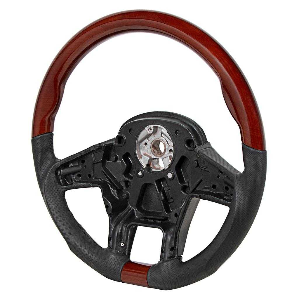 Steering Wheels: 18 Inch YourGrip Wood/Leather Steering Wheel for ...