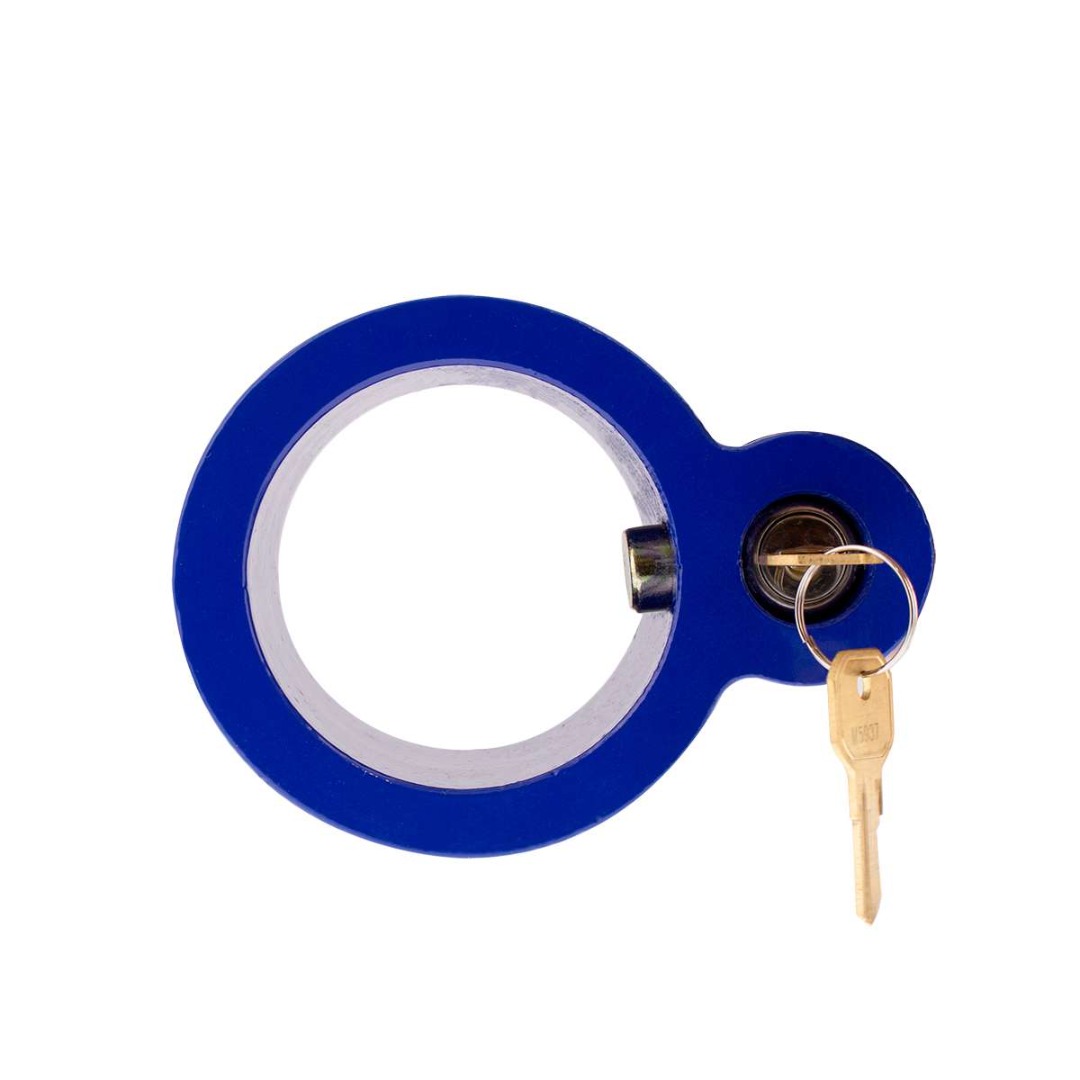 Miscellaneous: Heavy Duty Steel King Pin Lock for 2 Inch Diameter Kingpin