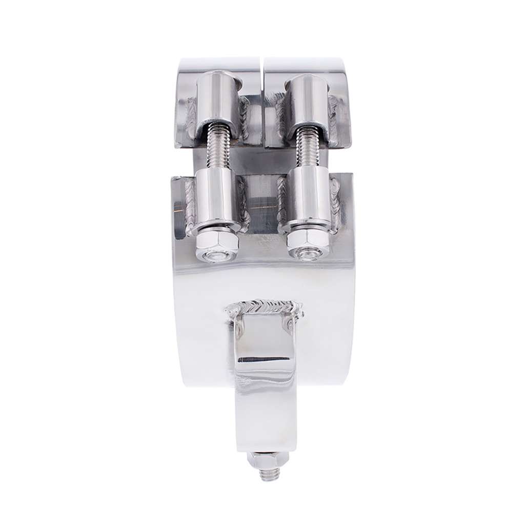 Clamps: 7 Inch Wide Band Exhaust Clamp - 304 Stainless Steel