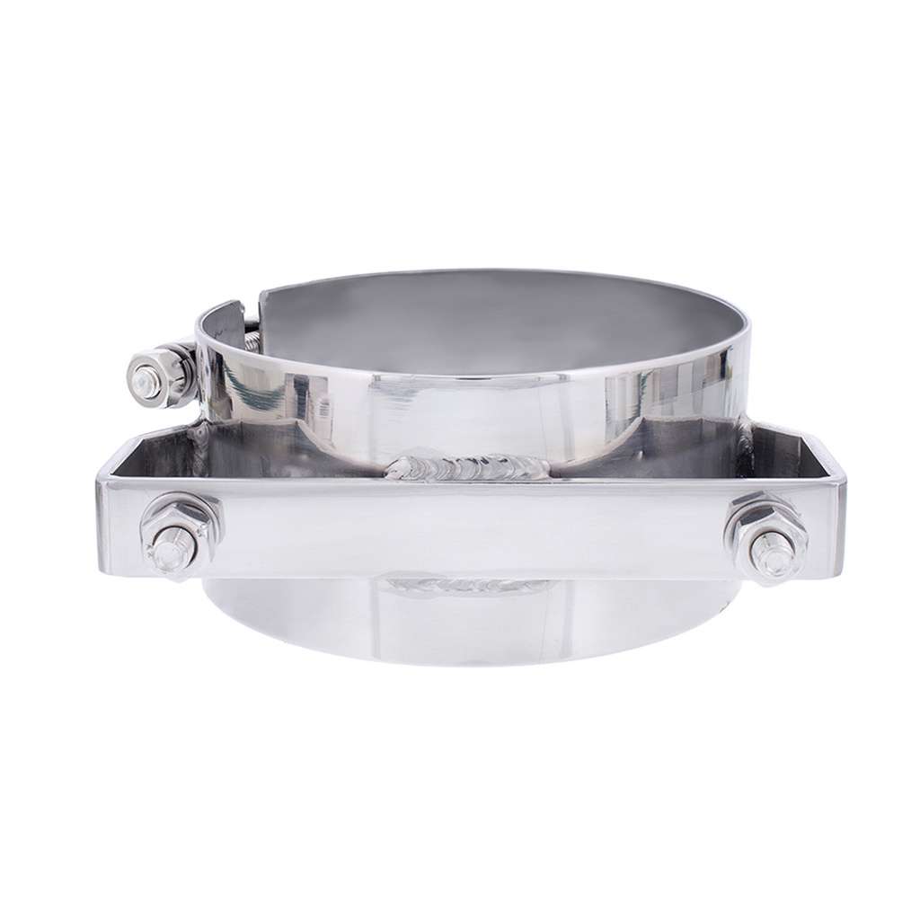 Clamps: 7 Inch Wide Band Exhaust Clamp - 304 Stainless Steel
