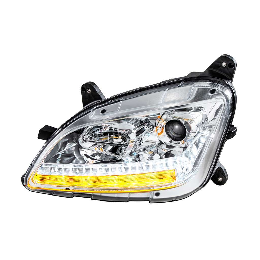 Headlights: Projection Headlight with LED Sequential Turn and DRL for ...