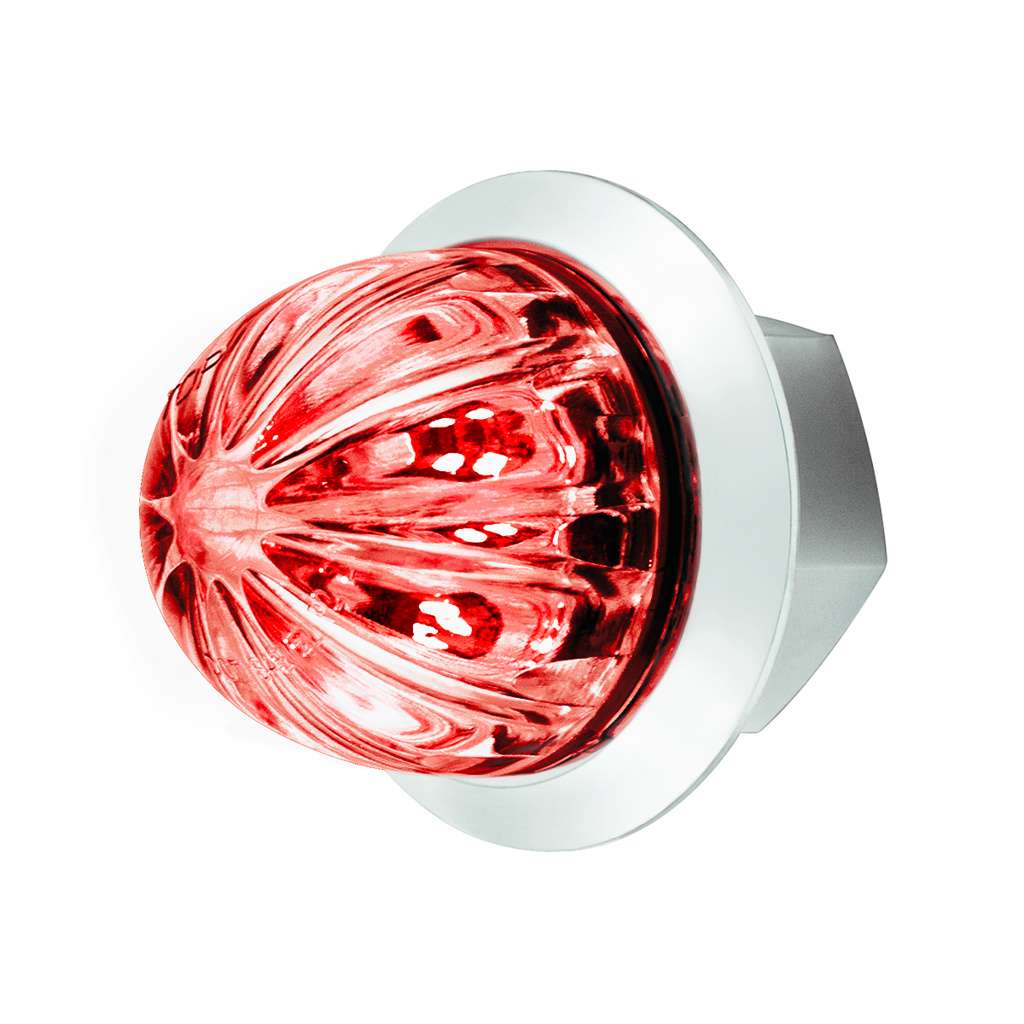 Clearance & Marker Lights: 2 Red LED Dual Function Mini Watermelon ...