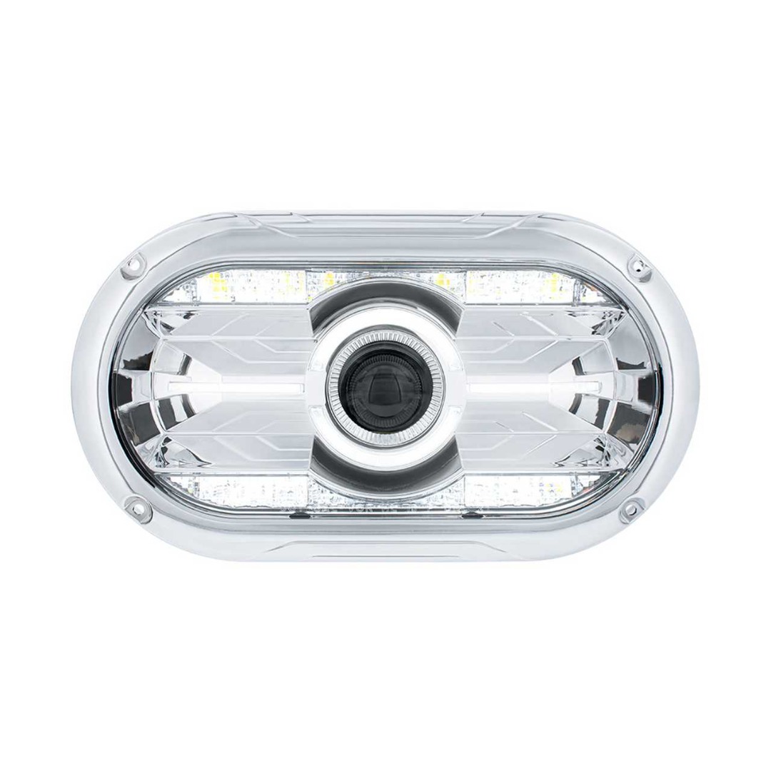 Headlights: Full LED Projector Headlight for Dual 5-3/4 Inch Headlight ...