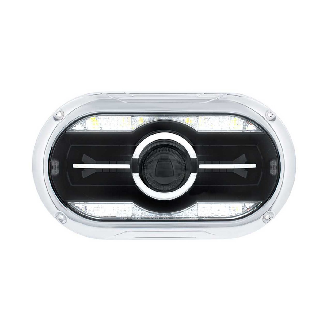 Headlights: Full LED Projector Headlight for Dual 5-3/4 Inch Headlight ...