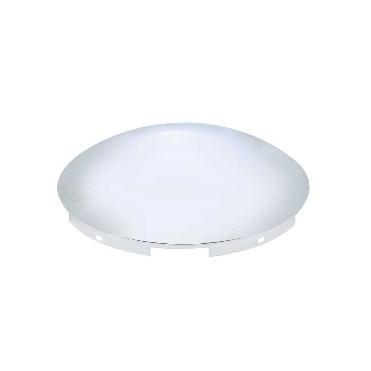Front Hub Caps: 5 Even Dome Notched Front Hub Cap - 7/16 Inch Lip