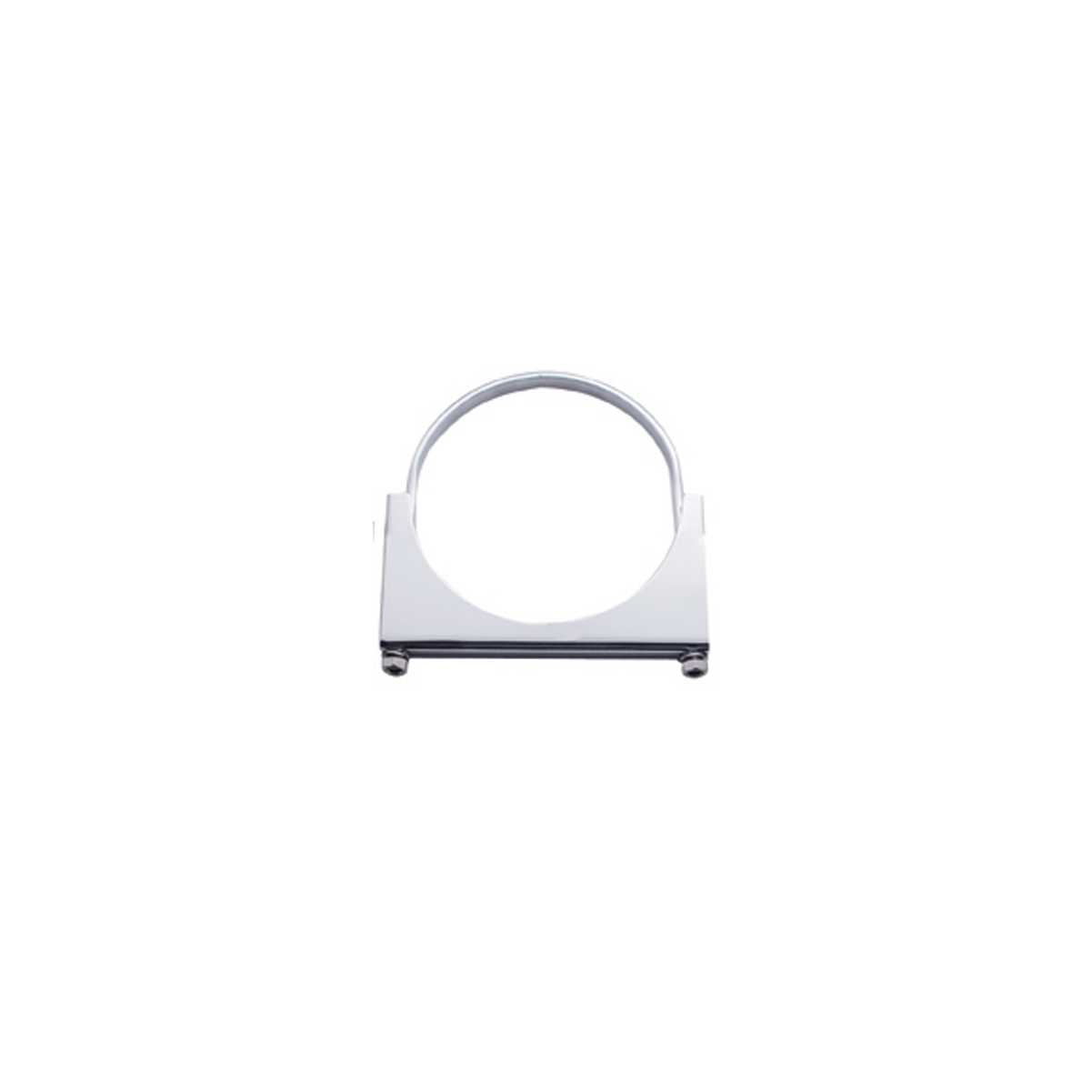 Clamps: 5 Inch Chrome U-Bolt Exhaust Clamp