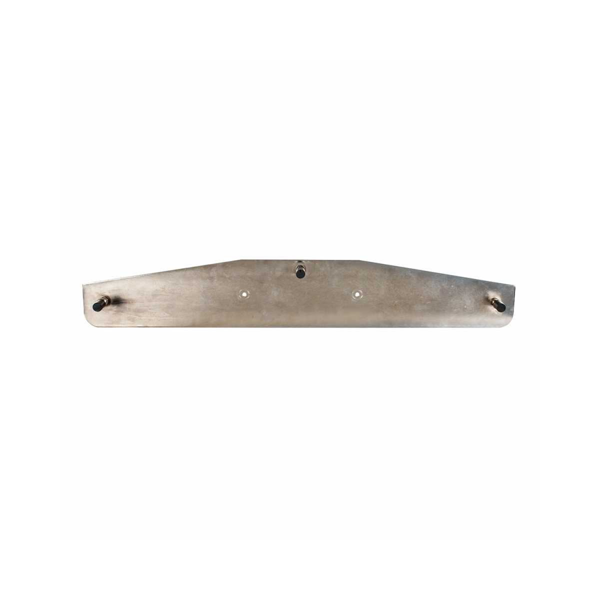 Mud Flap Plates: 4 Inch x 24 Inch Chrome Bottom Mud Flap Plate w ...