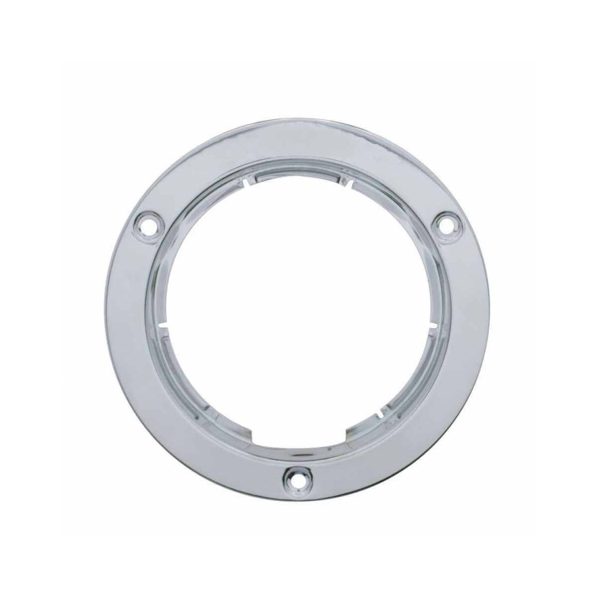 Light Bezels: 4 Inch Stainless Mounting Bezel