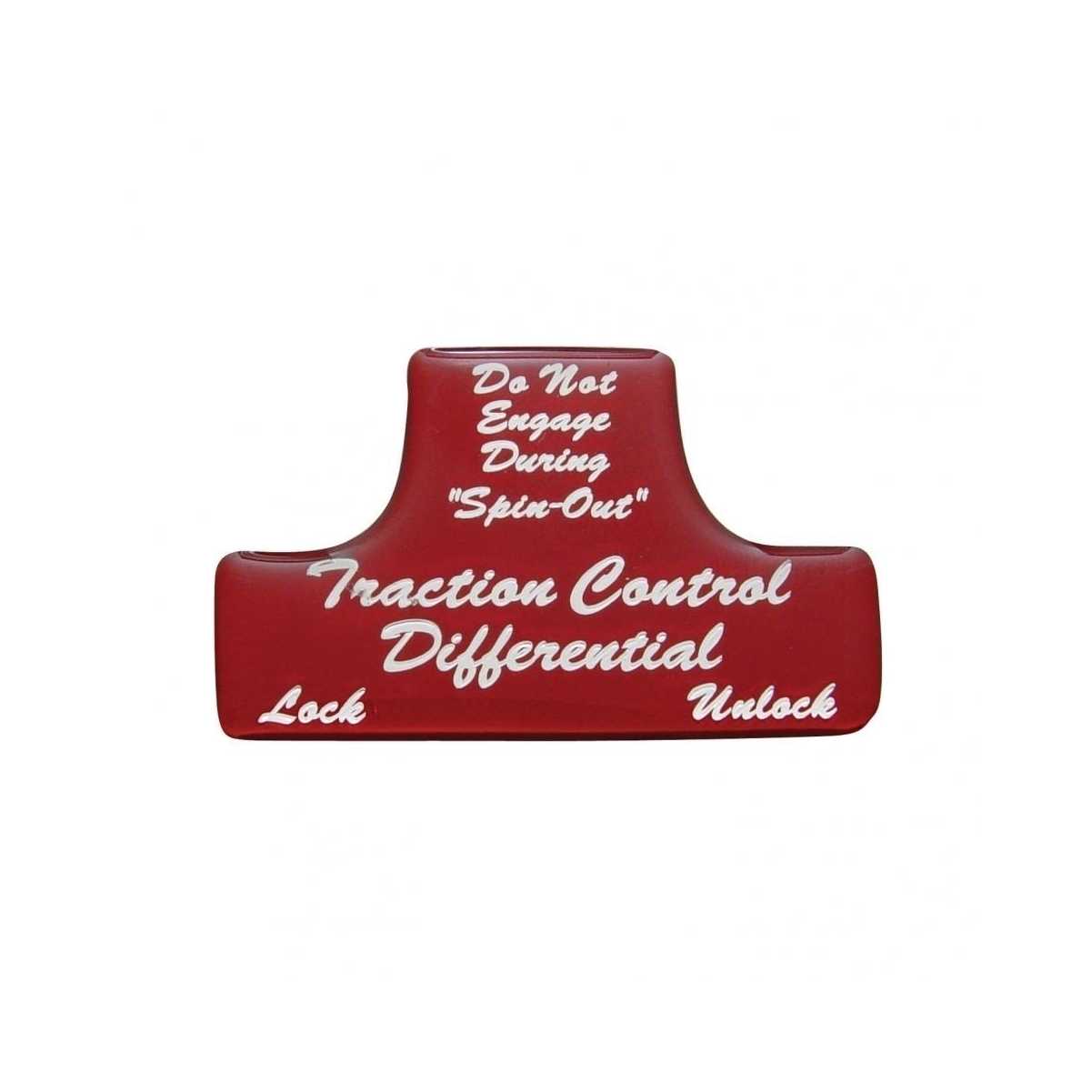 Dash Accessories: Traction Control Differential Switch Guard - Red ...