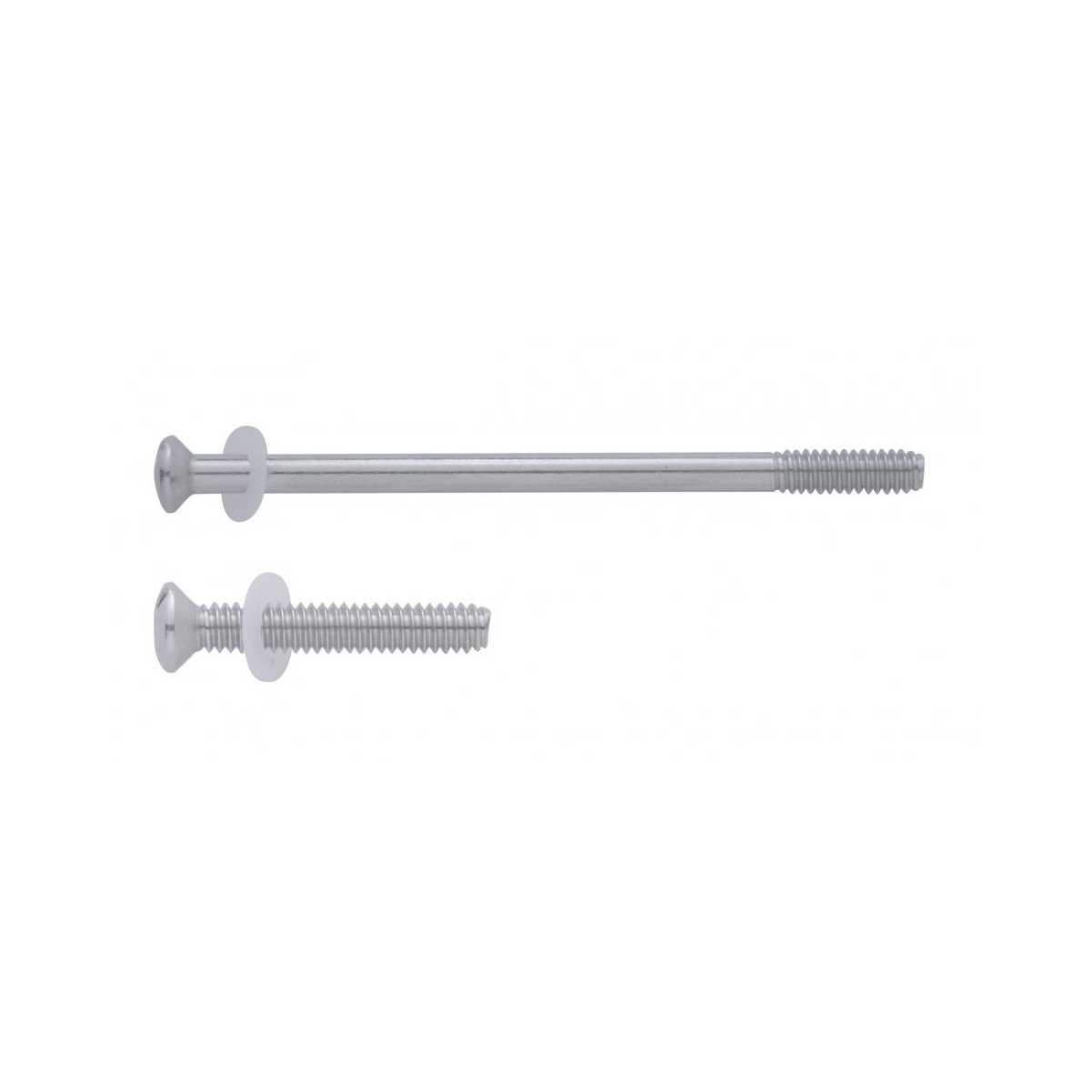Cab Lights: 1 Long and 1 Short Cab Light Mounting Screw - Stainless Steel