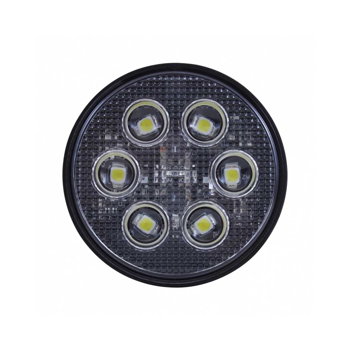 Auxiliary, Work & Utility Lights: Chrome 6 High Power LED Teardrop Work ...