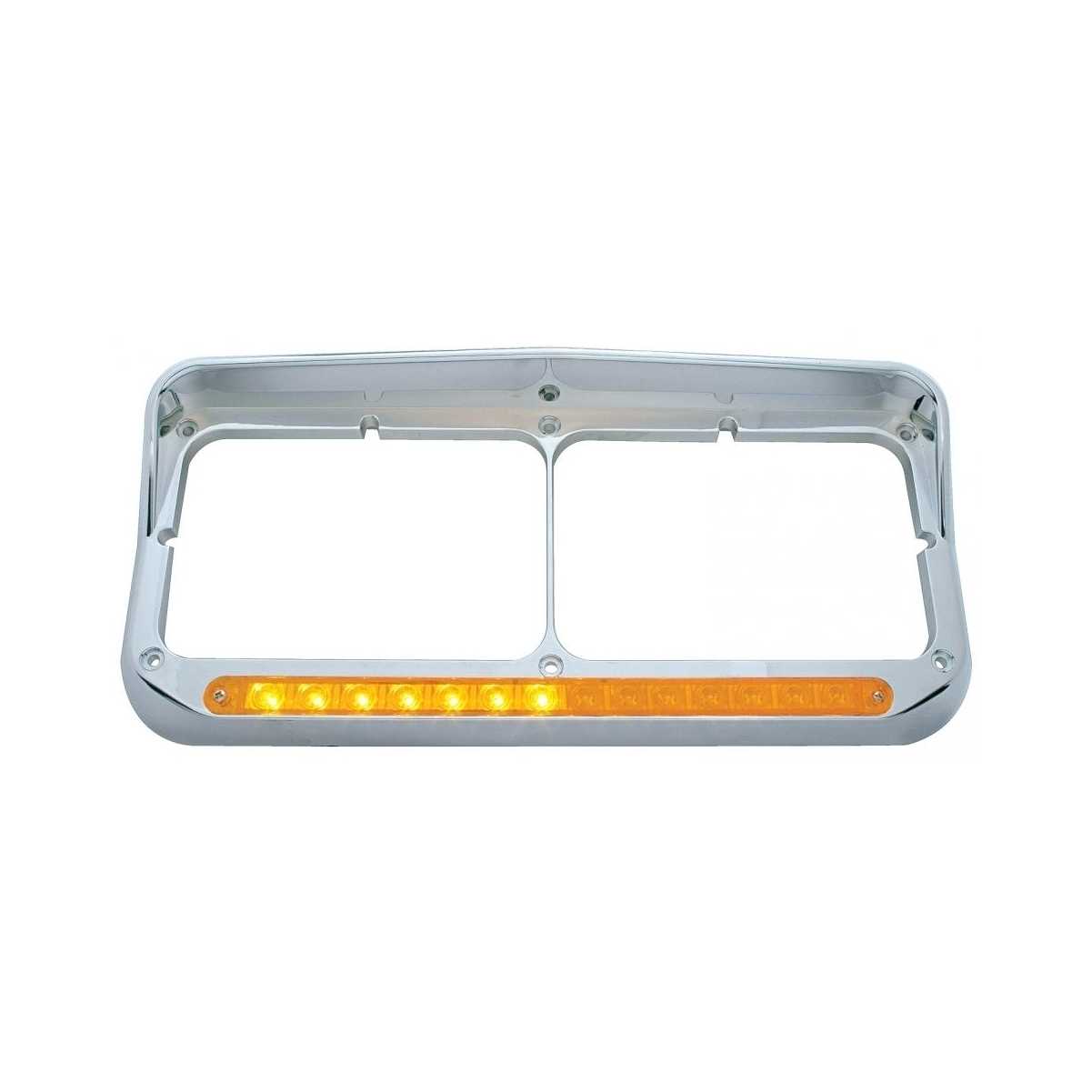 Headlight Bezels: Sequential LED Dual Headlight Bezel w/ Visor ...
