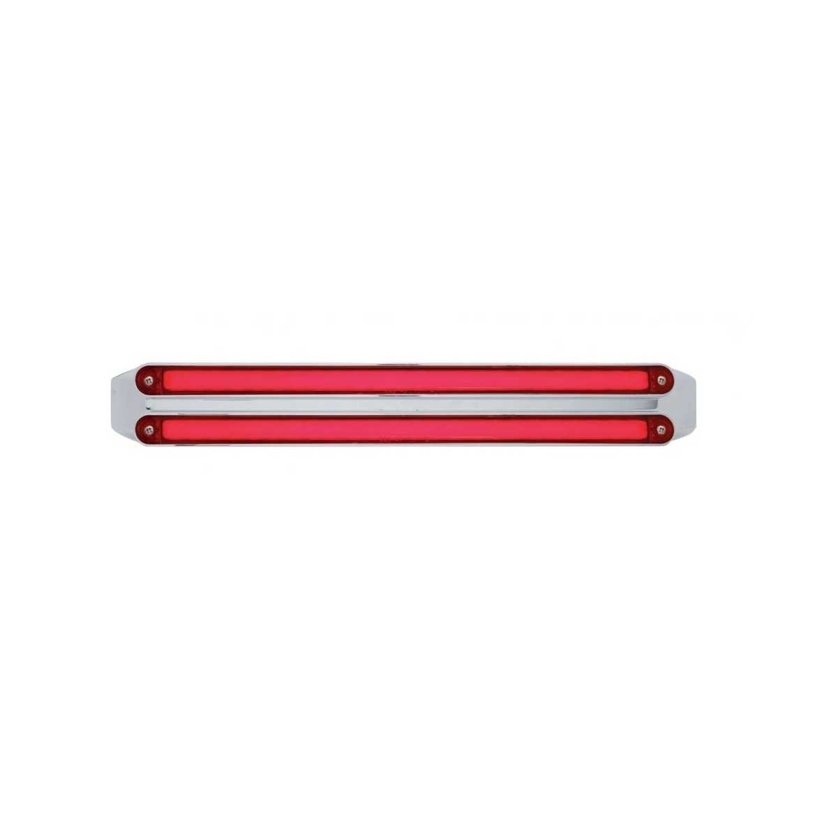 Light Bars: Dual 24 LED Dual Function 12 Inch GLO Light Bar w/ Bezel ...