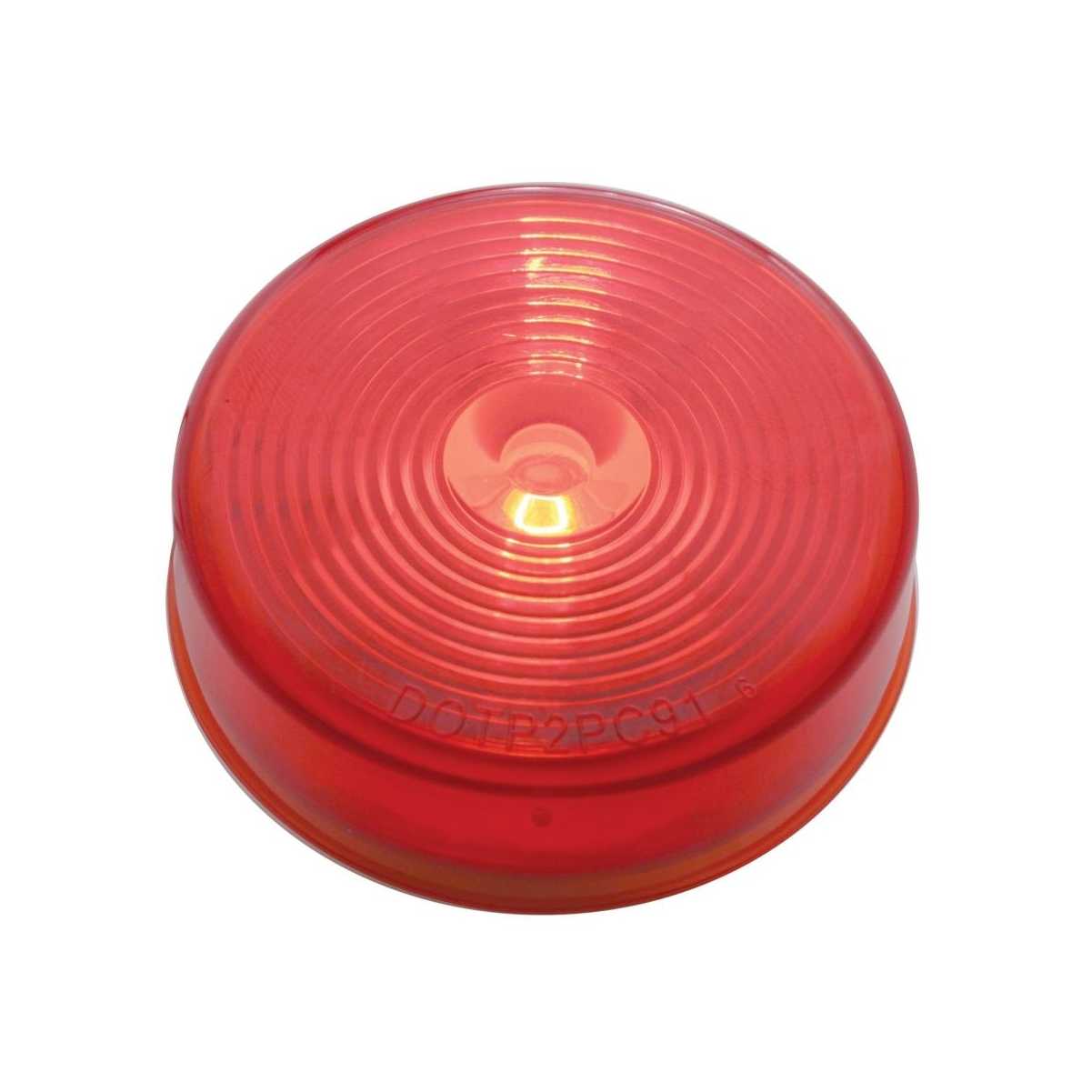 Clearance & Marker Lights: 2 Inch Stainless Double Face w/ 2 Inch ...
