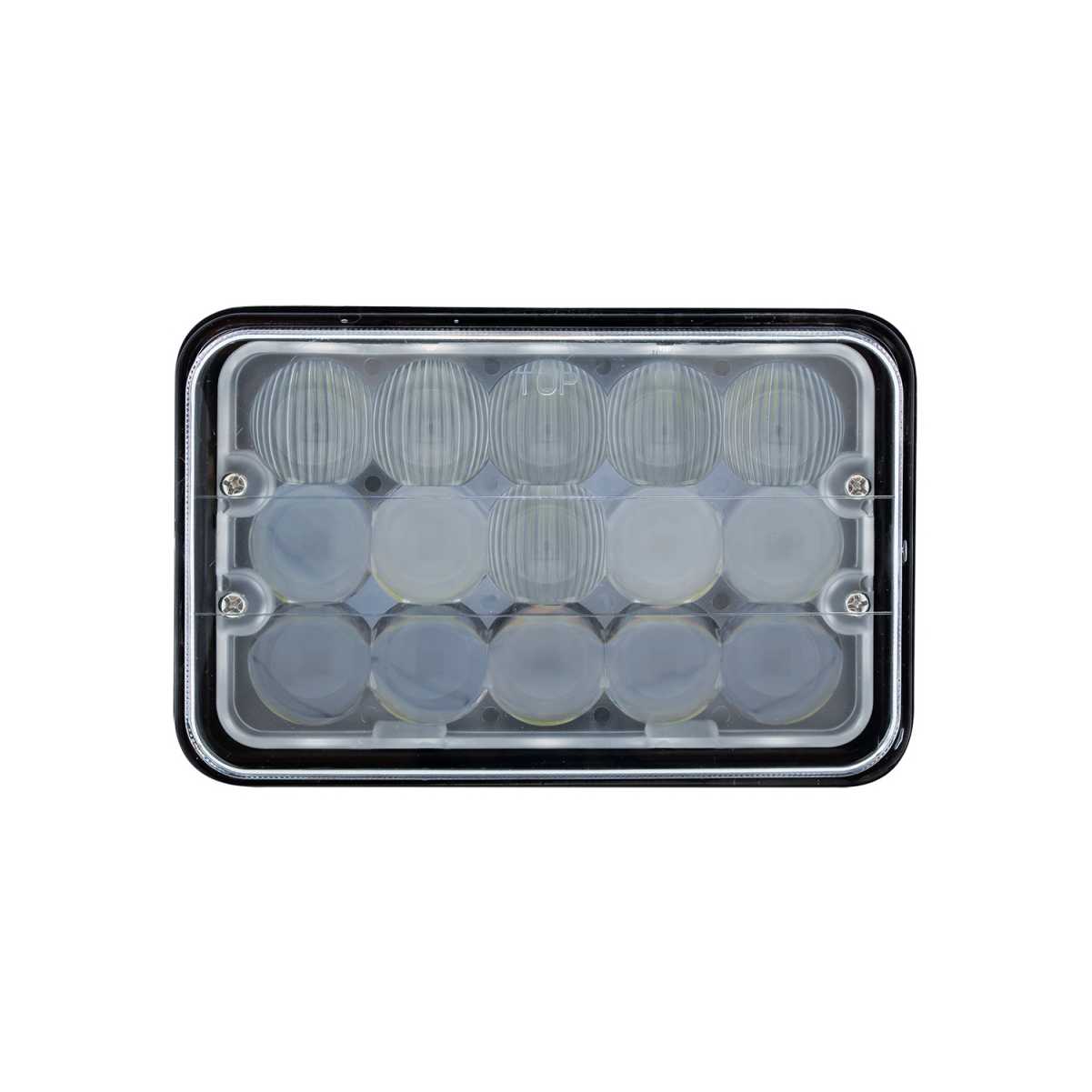 Bulbs: 15 High Power LED 4 Inch x 6 Inch Rectangular Projection Light