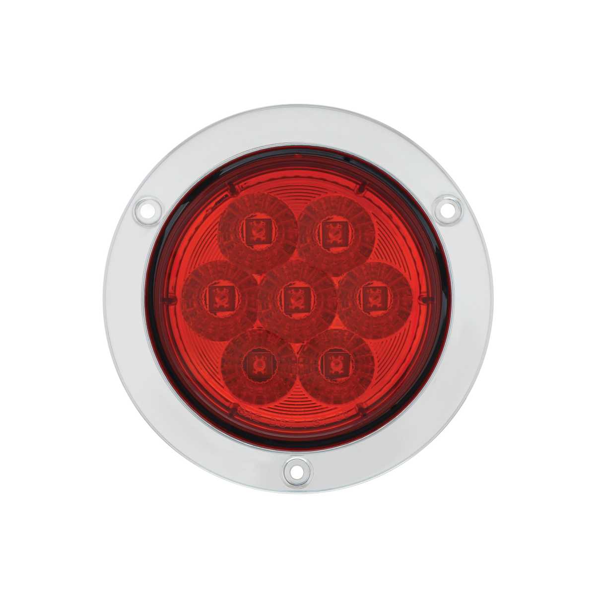 Stop, Turn, Tail & Back-Up Lights: 7 LED 4 Inch Deep Dish Stop, Turn ...