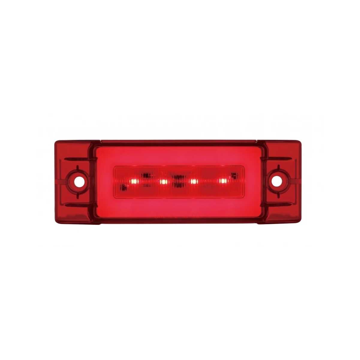 Clearance & Marker Lights: 16 LED GLO Rectangular Clearance/Marker ...