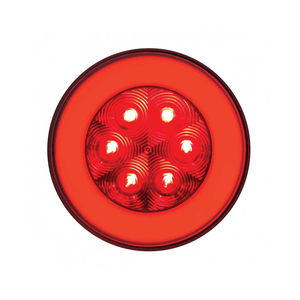 Stop, Turn, Tail & Back-Up Lights: 21 LED 4 Inch GLO Stop, Turn and ...