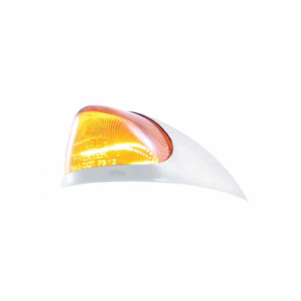 Headlight Accessories: 5 Amber LED Guide Headlight Turn Signal Light ...