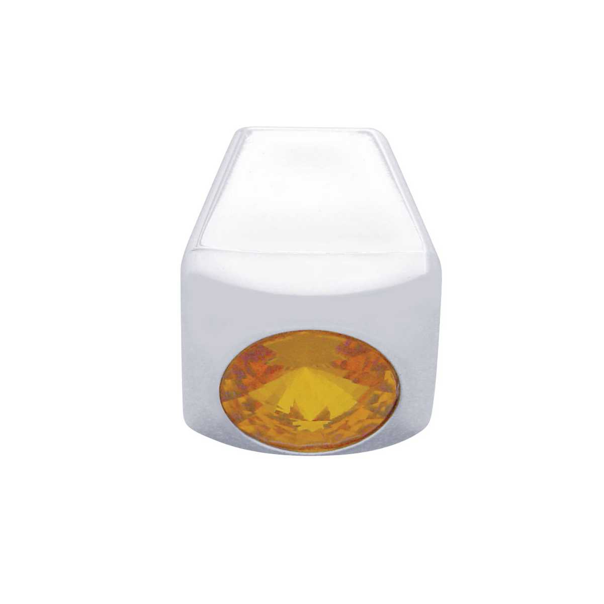 Dash Accessories: Chrome A/C Slider Control Knob - Amber Diamond