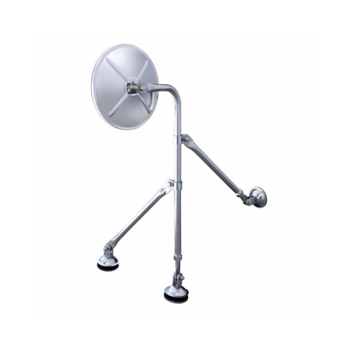 Mirrors & Accessories: 8 1/2 Inch Stainless Tripod Fender Mirror