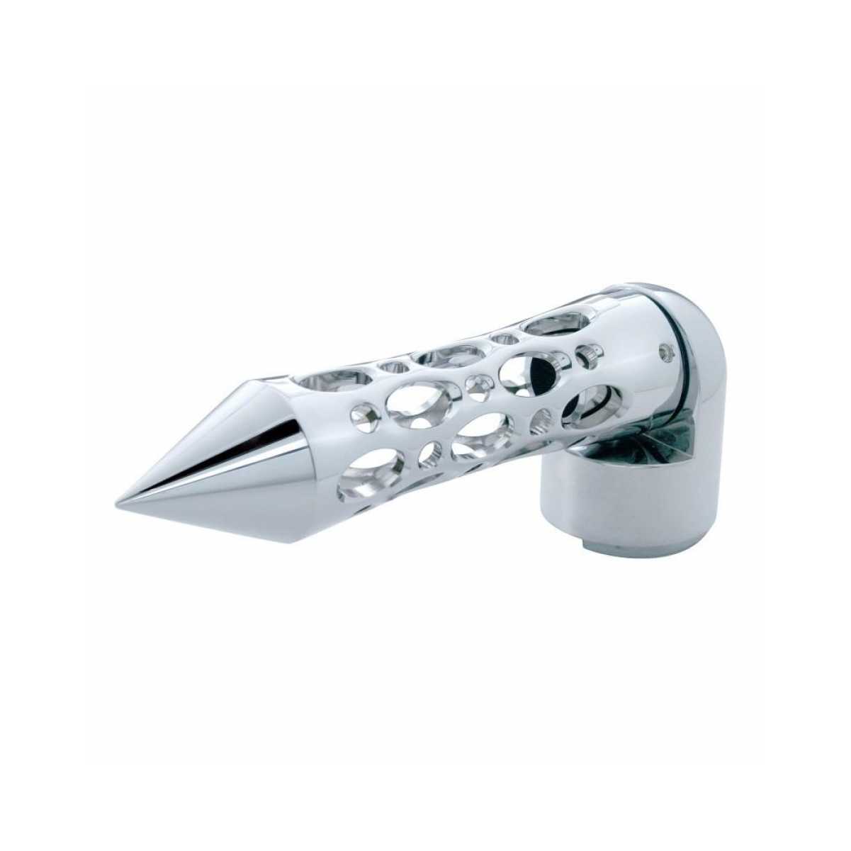 Shifter & Knobs: Chrome Daytona 13/15/18 Speed Spike Gearshift Knob w ...