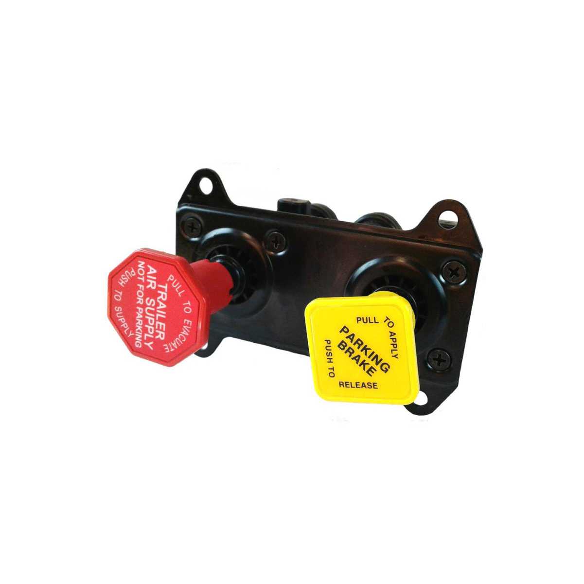 Hand Operated Trailer Parking Brake Control Manifold for Peterbilt ...