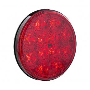 Stop, Turn, Tail & Back-Up Lights: 12 Red LED 4 Inch Round Stop, Turn ...