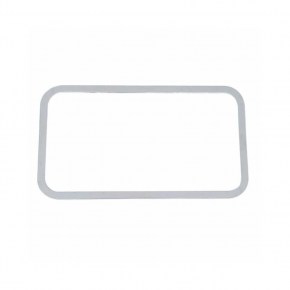 Exterior: Peterbilt Stainless Rear Sleeper Window Trim