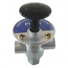 Dash Valves: Dolly Trailer Emergency Brake Release Push Pull Dash Button