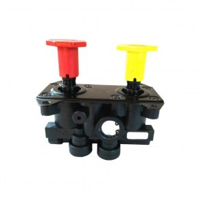 Dash Valves: Hand Operated Dash Trailer Parking Brake Control Manifold ...